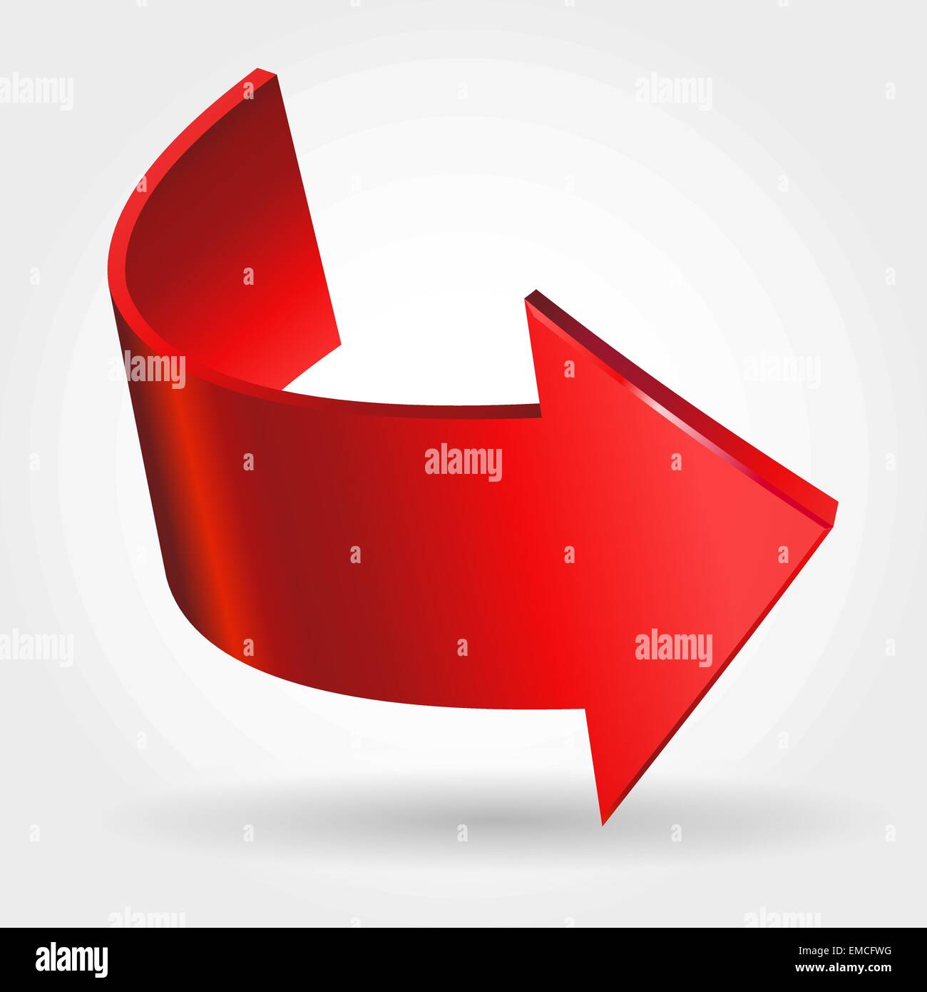 Presentation arrow Stock Vector Images - Alamy