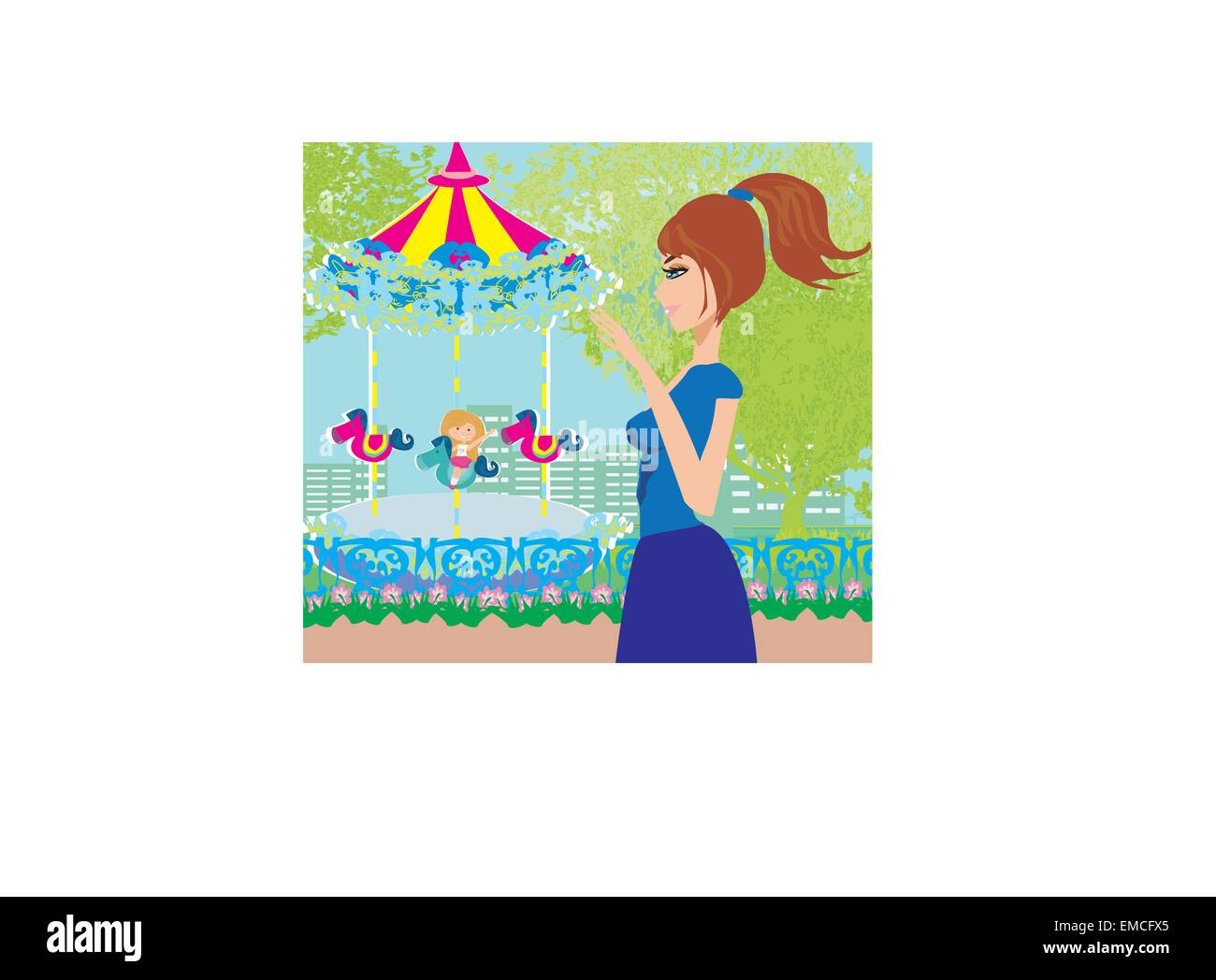 Child festival Cut Out Stock Images & Pictures - Alamy