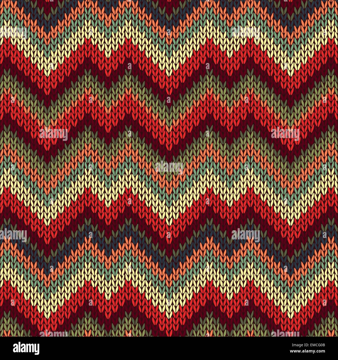 Style Seamless Knitted Pattern Stock Vector Image & Art - Alamy