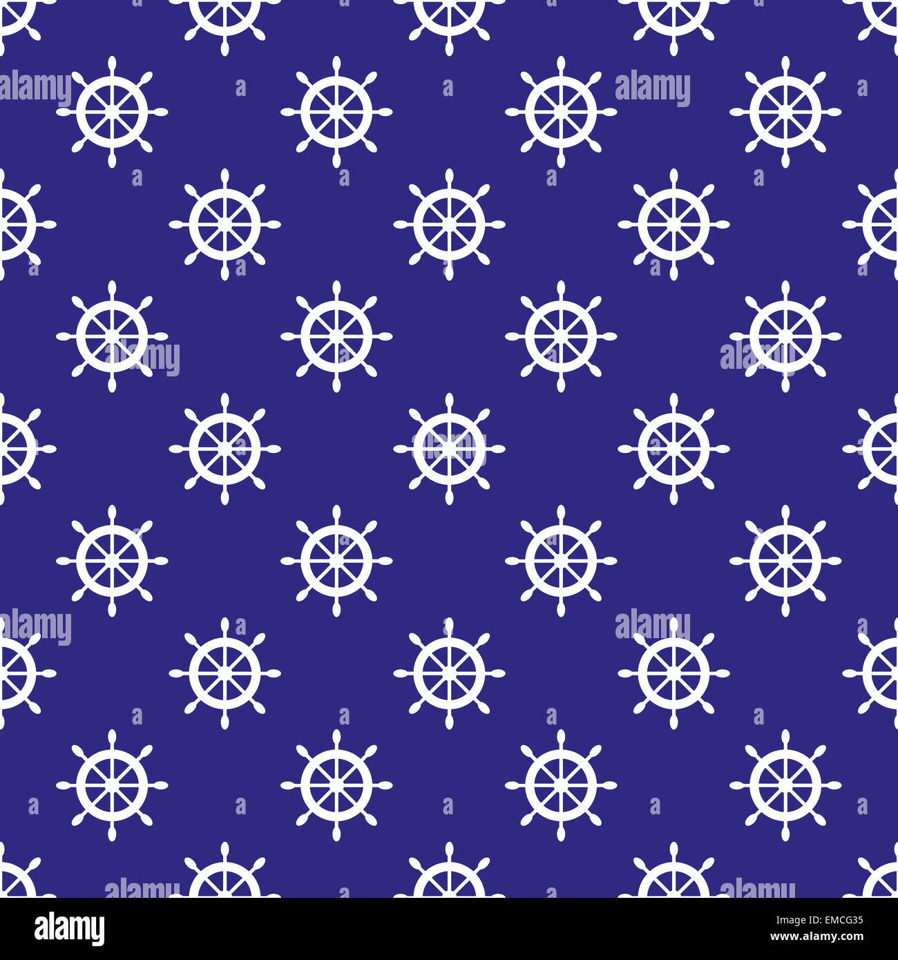Seamless nautical pattern Stock Photo - Alamy