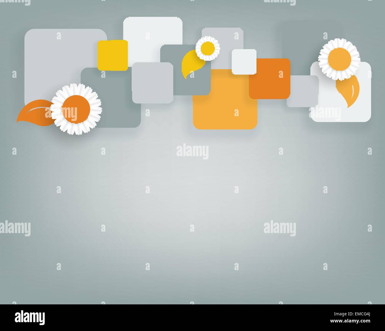 floral abstract vector frame Stock Vector Image & Art - Alamy