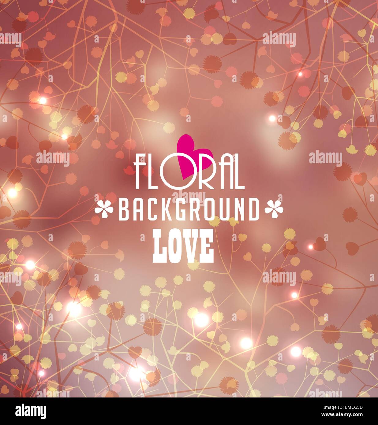 Blurred floral background Stock Vector Images - Alamy