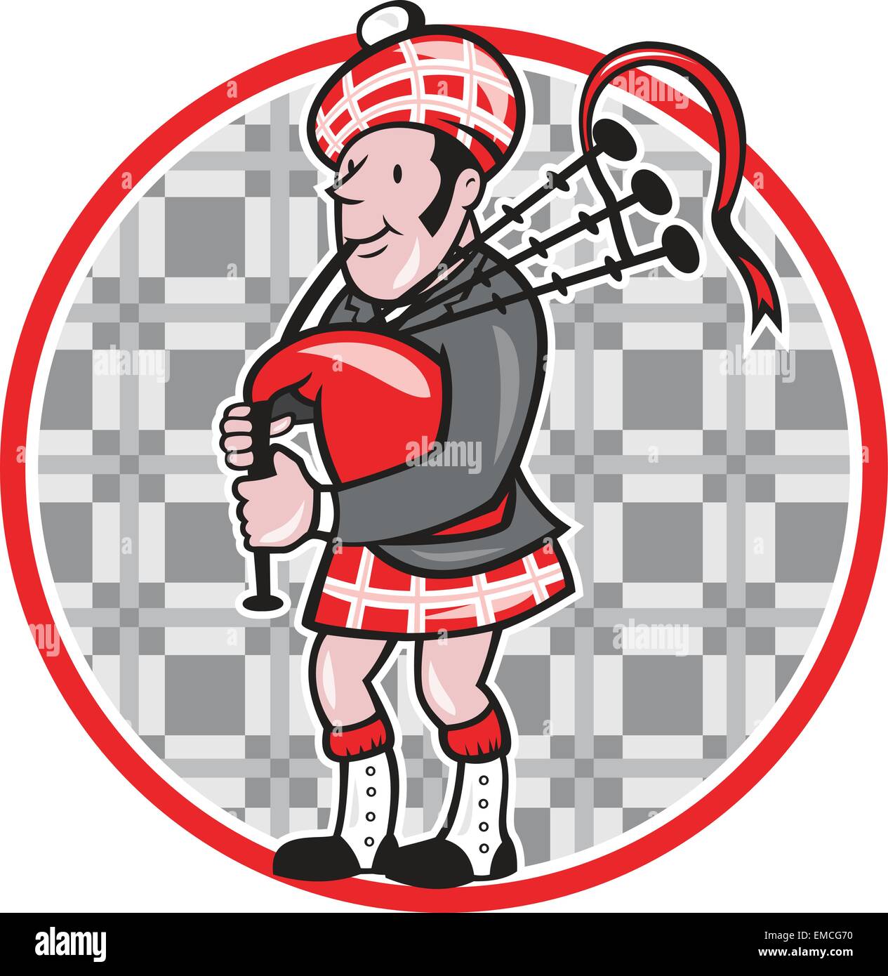 Scotsman cartoon hi-res stock photography and images - Alamy