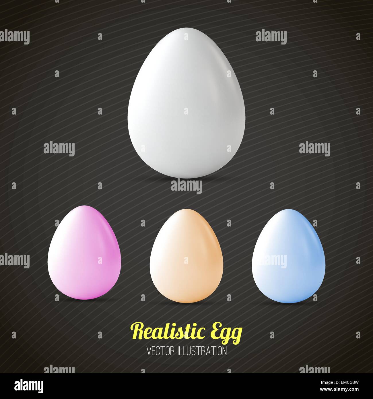 Realistic egg hi-res stock photography and images - Alamy