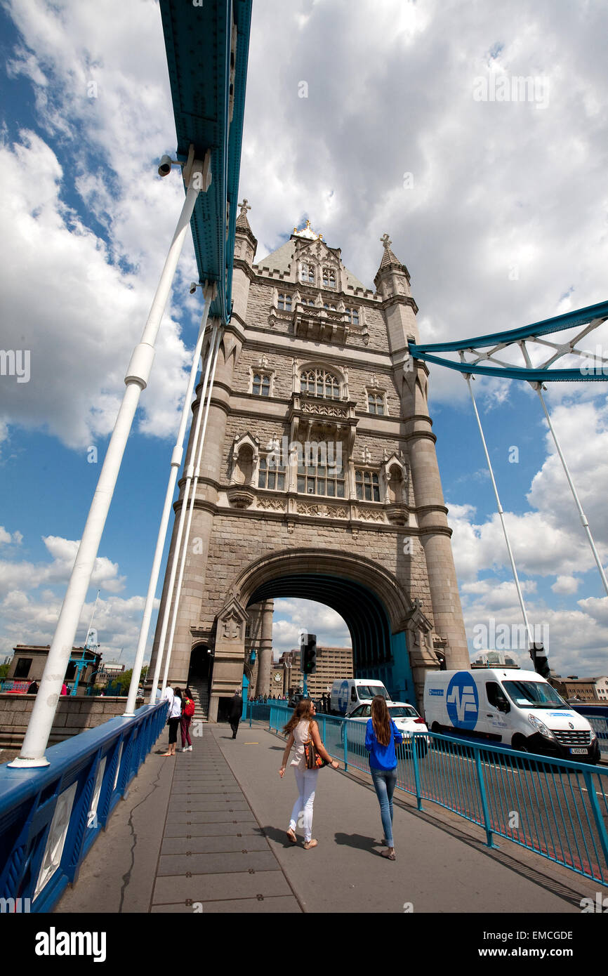 The iconic Tower Bridge in London, England Stock Photo - Alamy