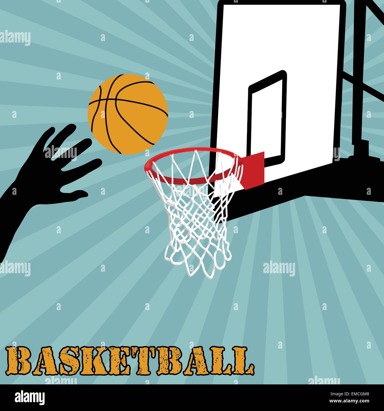 Basketball ball Stock Vector Images - Alamy