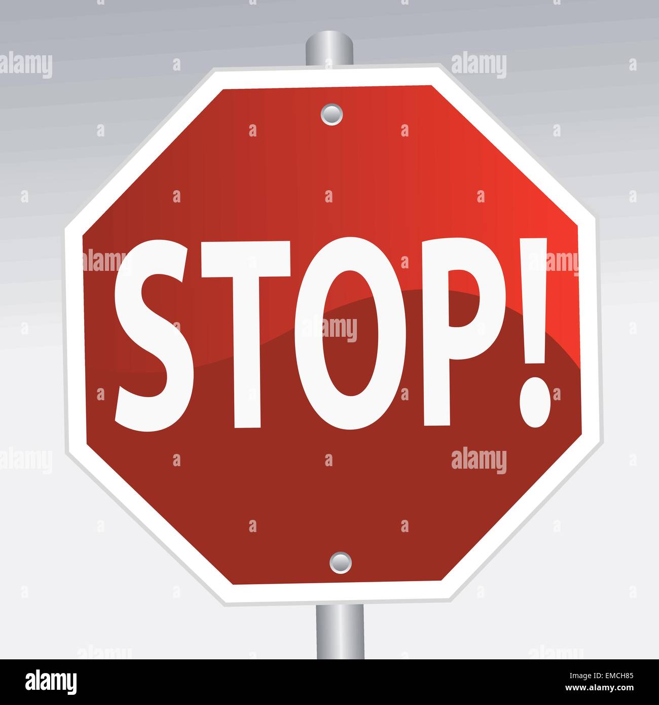 Sign to stop Stock Vector Images - Alamy