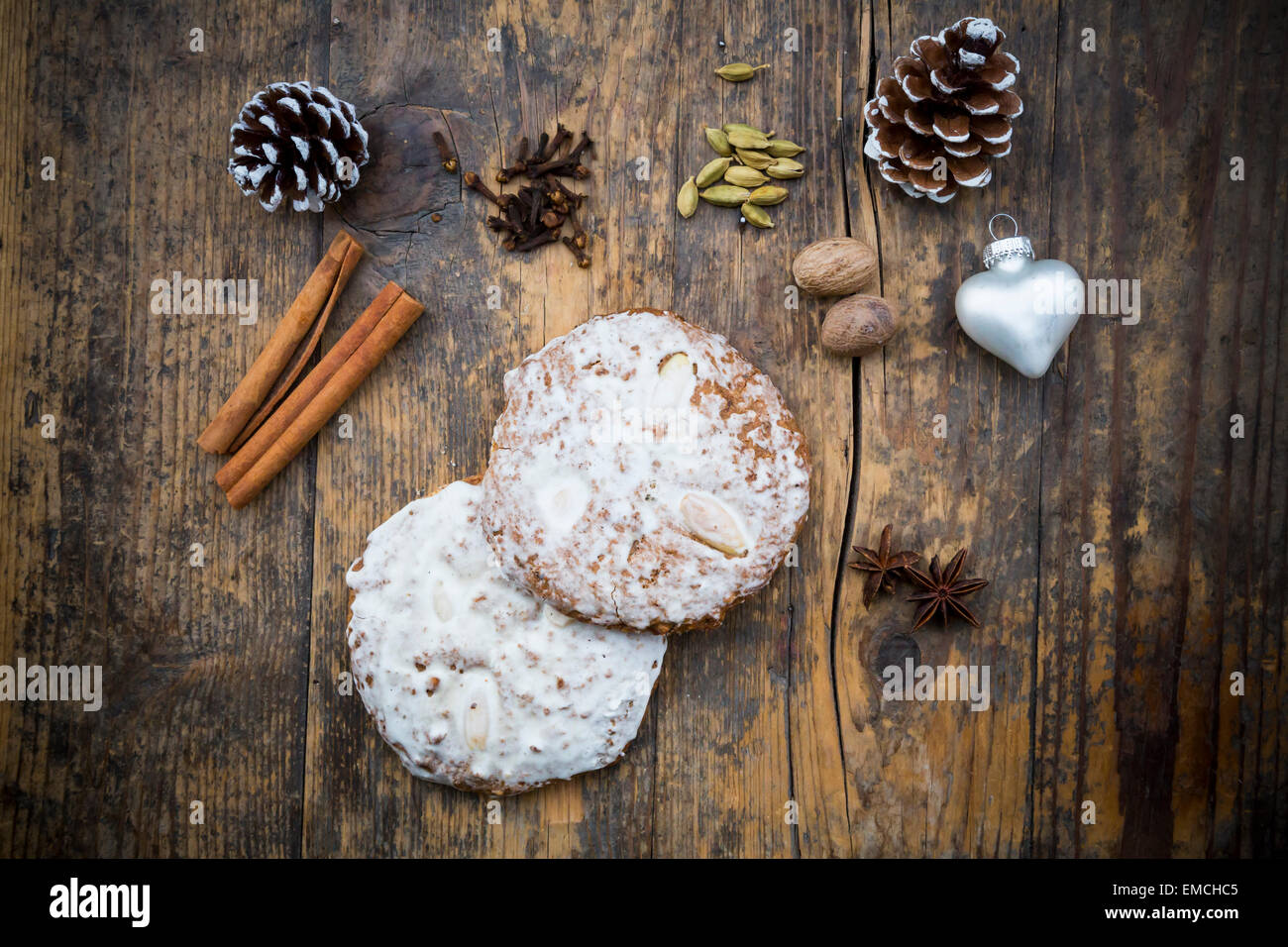 Nuremberg gingerbread and ingredients Stock Photo - Alamy