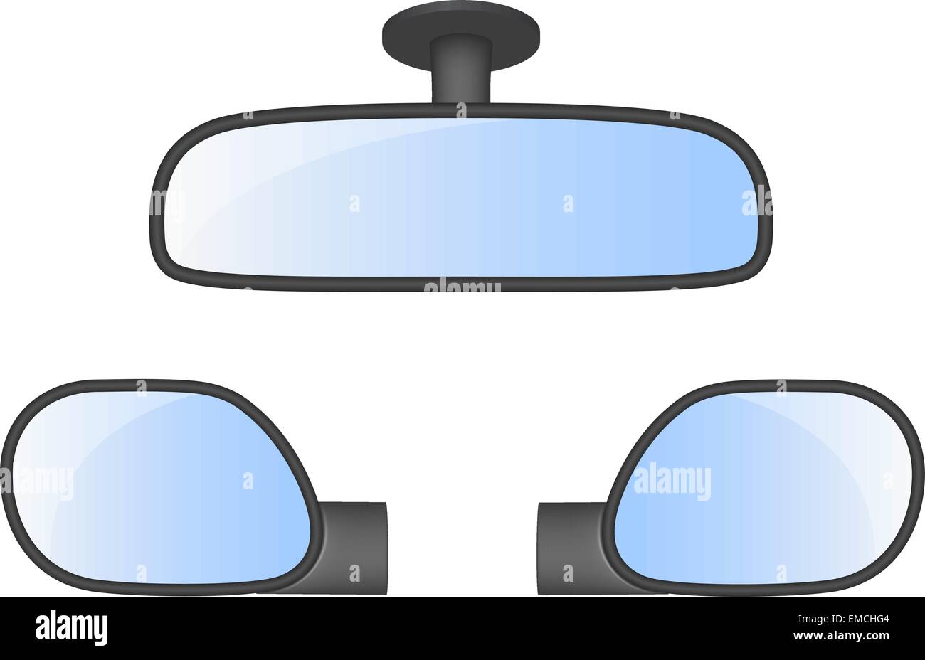 Traffic mirrors Stock Vector Images - Alamy