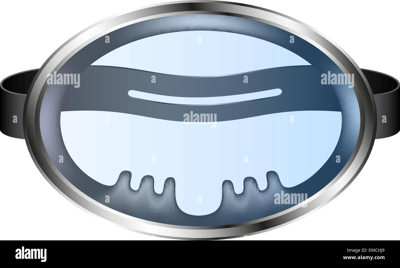 Diving goggles in retro design Stock Vector Image & Art - Alamy