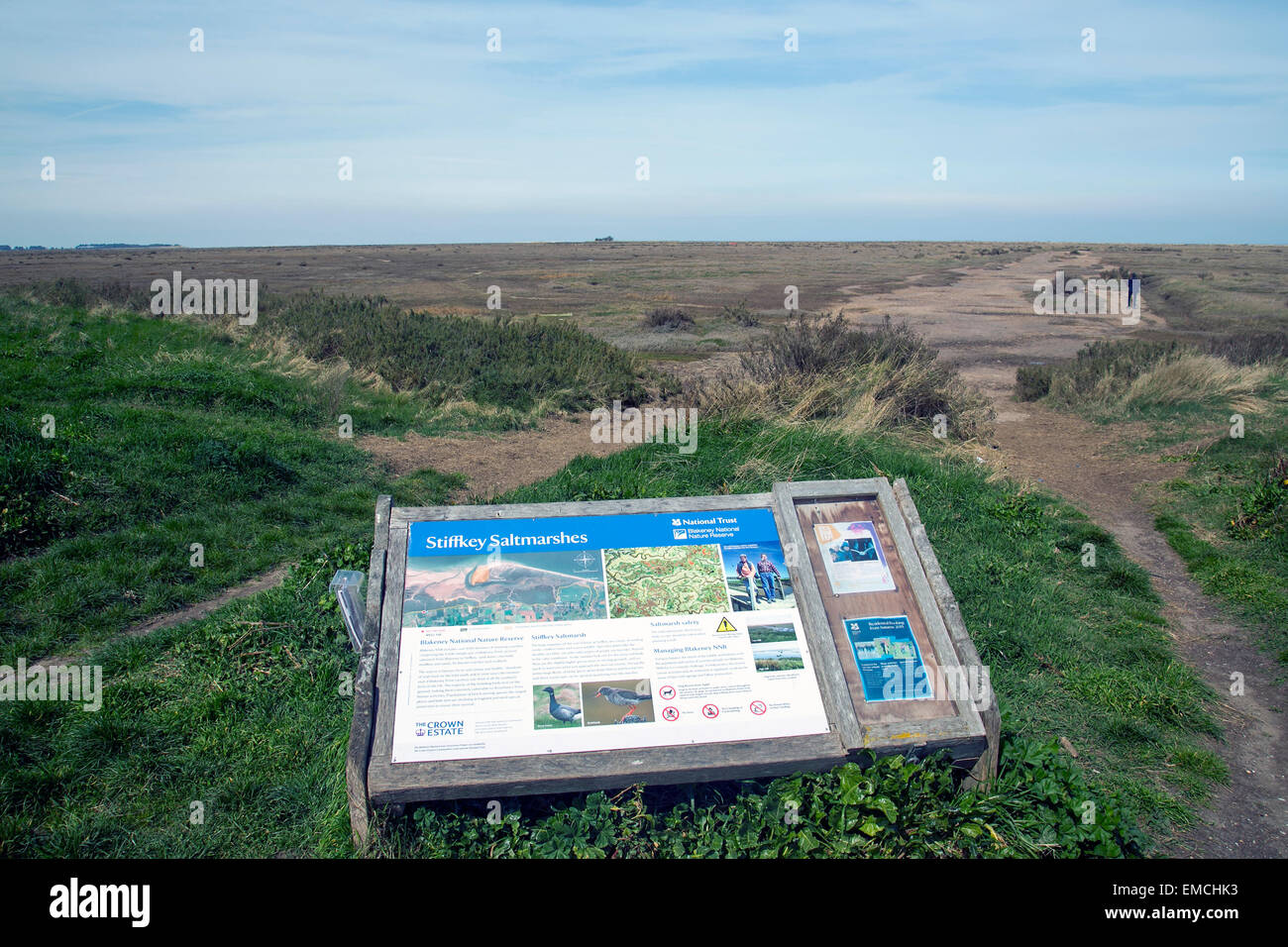 stiffkey salt marsh Stock Photo - Alamy
