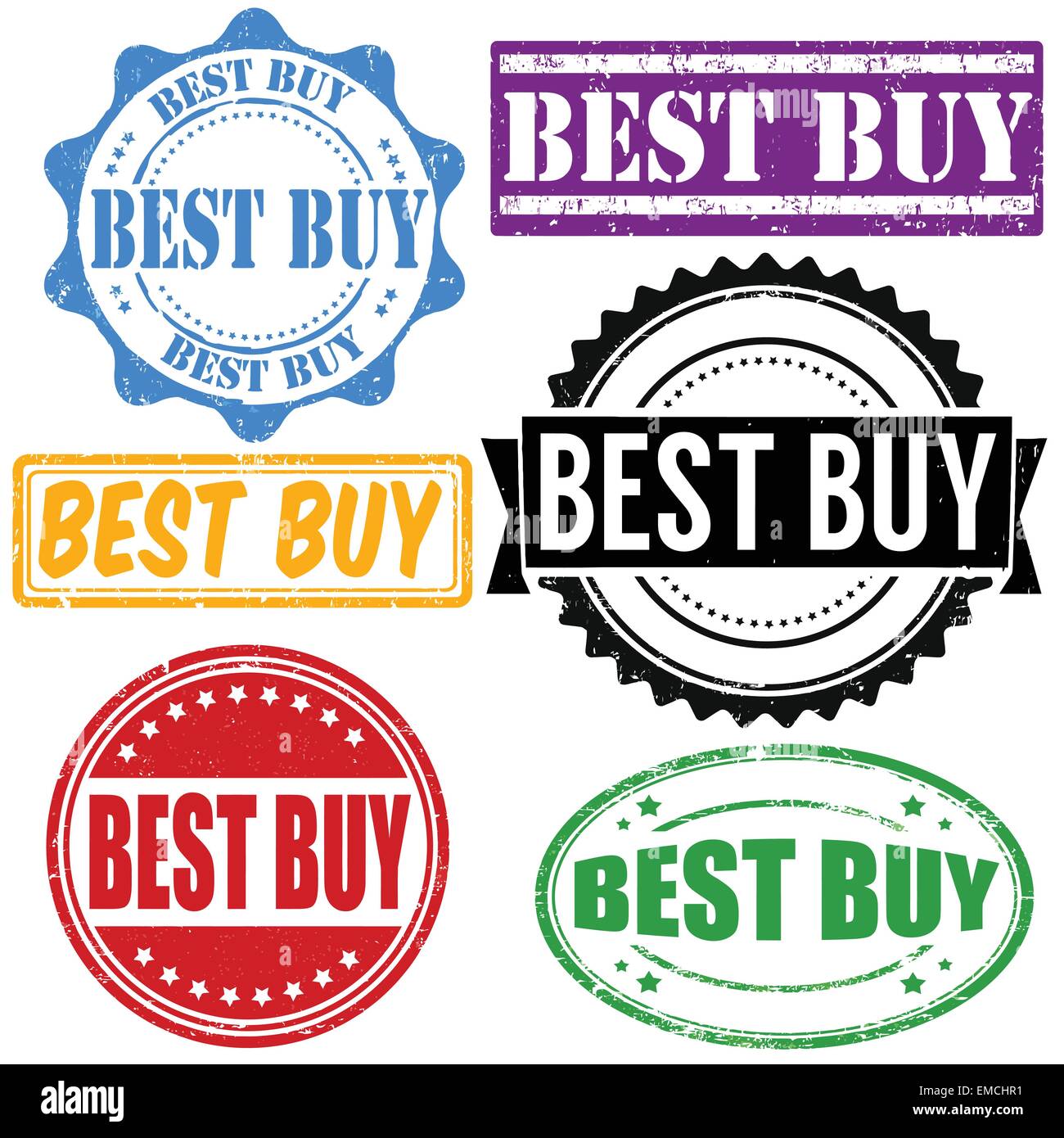 Best buy stamp set Stock Vector Image & Art - Alamy