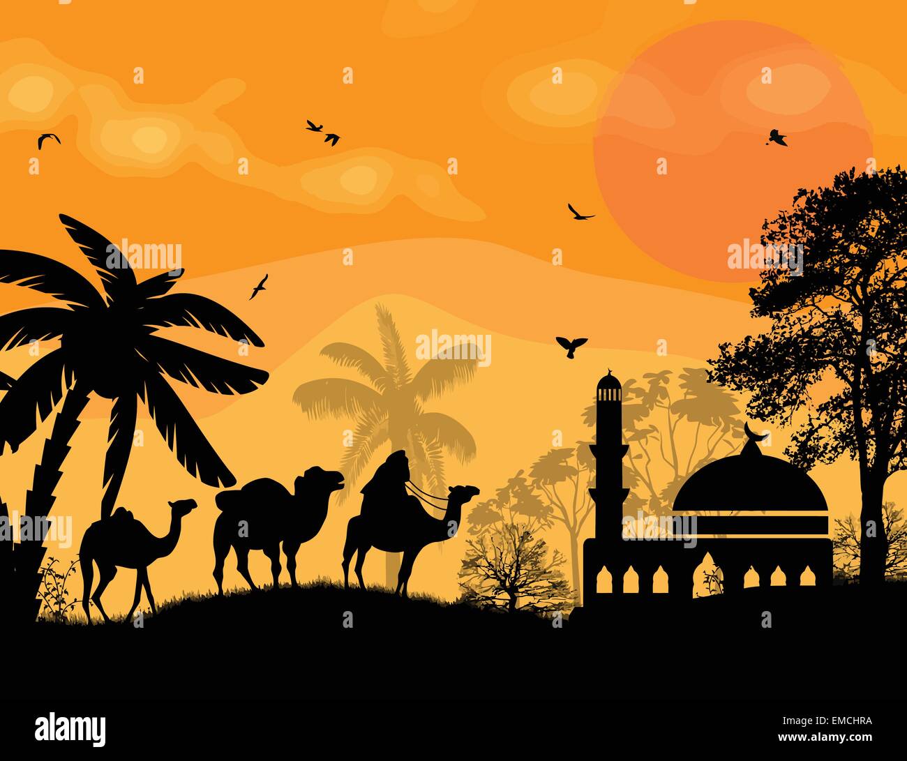 Camel caravan arabian hi-res stock photography and images - Alamy