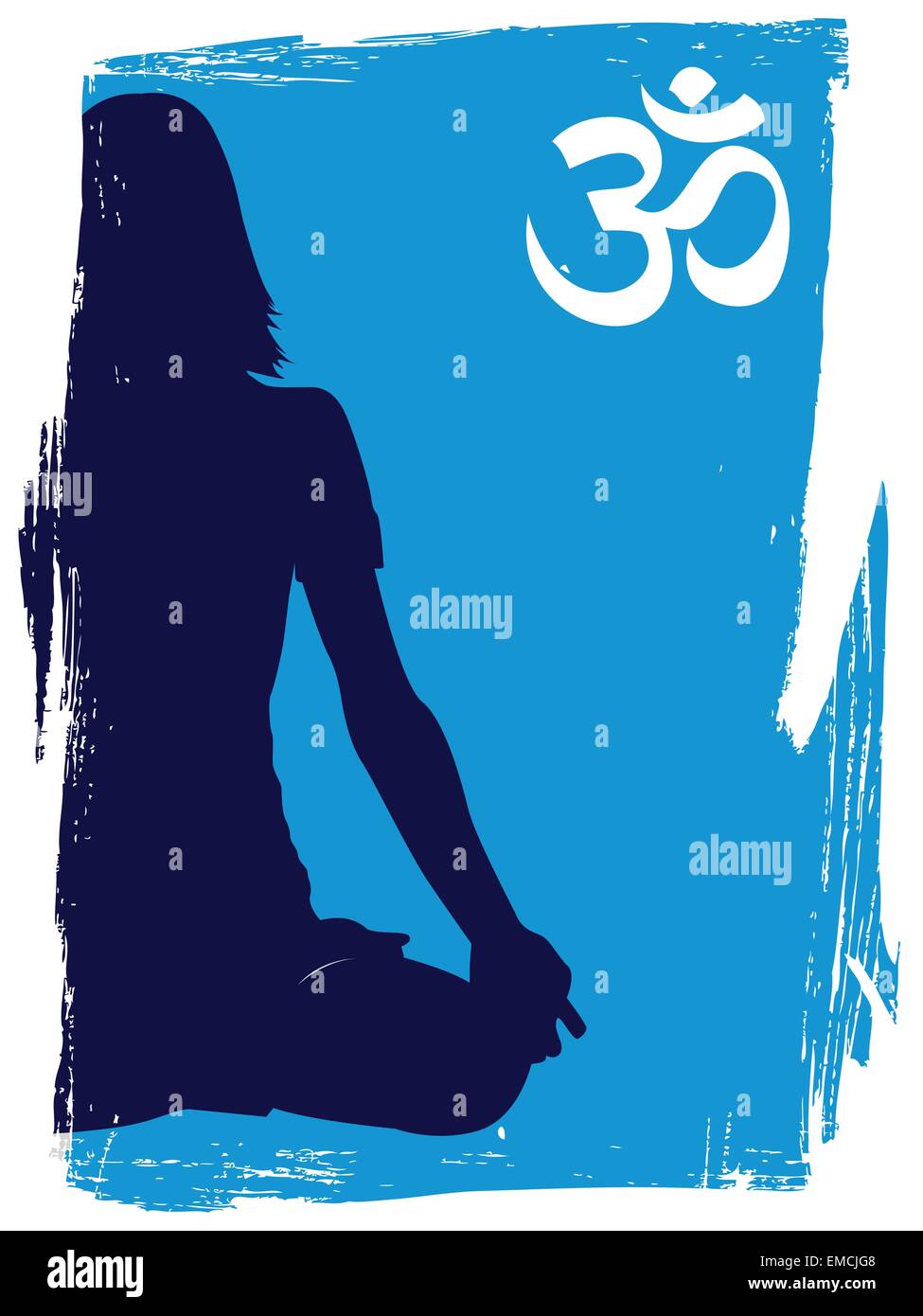 Old yogi india yoga Stock Vector Images - Alamy