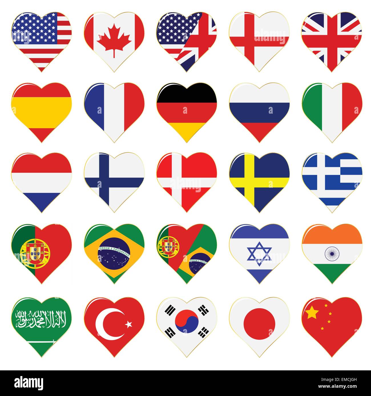 Web Language Icon Set Stock Vector Image & Art - Alamy