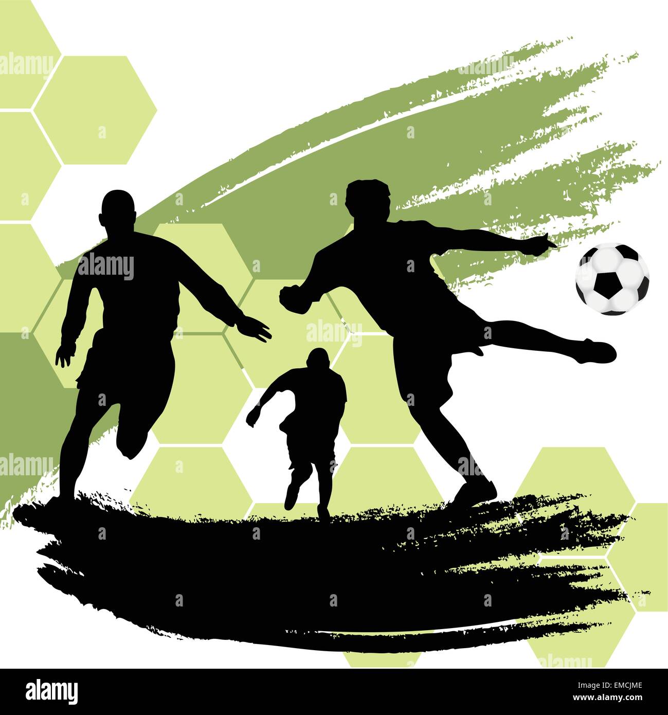 Soccer passion Stock Vector Images - Alamy