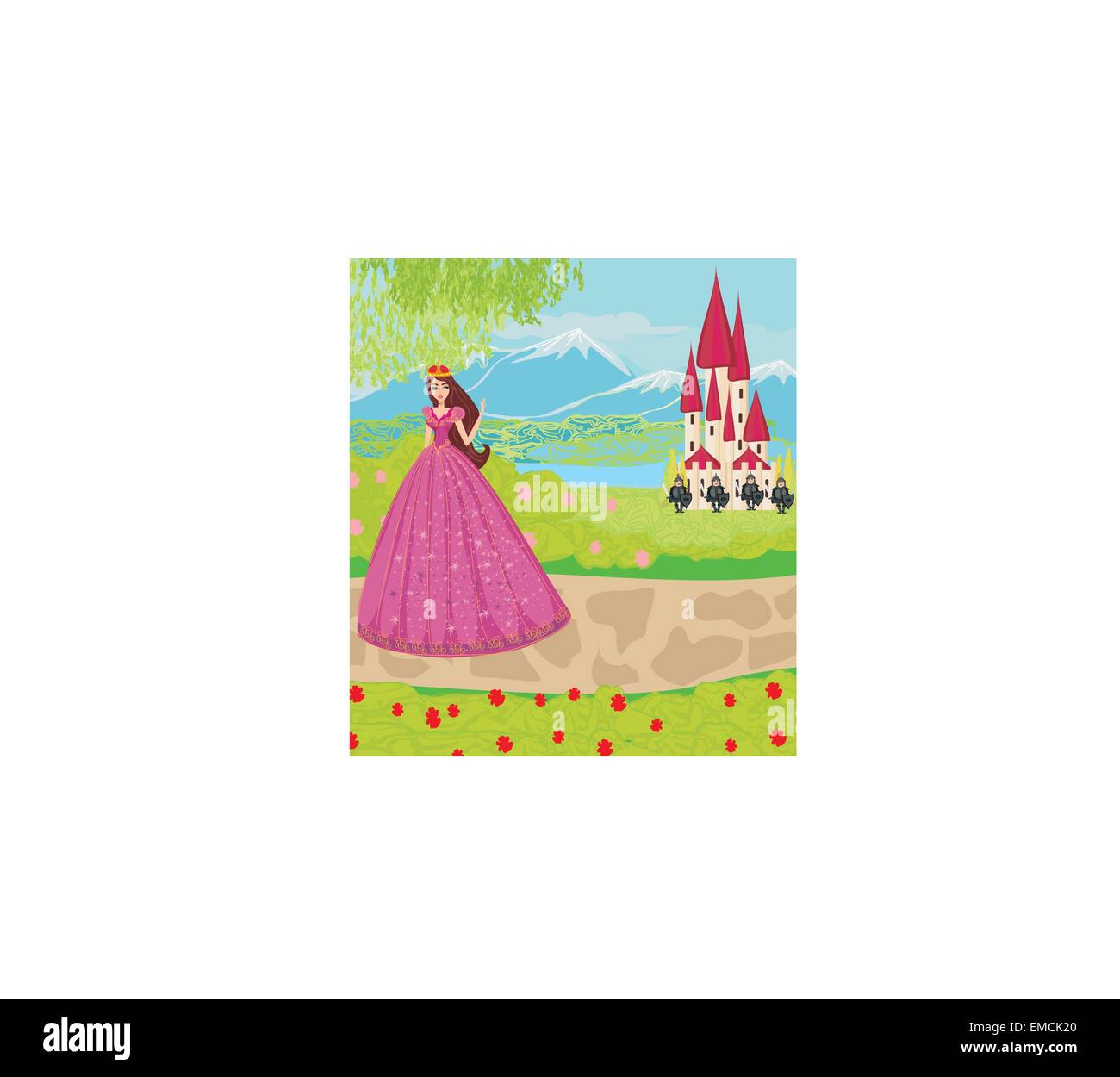 Entrance guards Stock Vector Images - Alamy