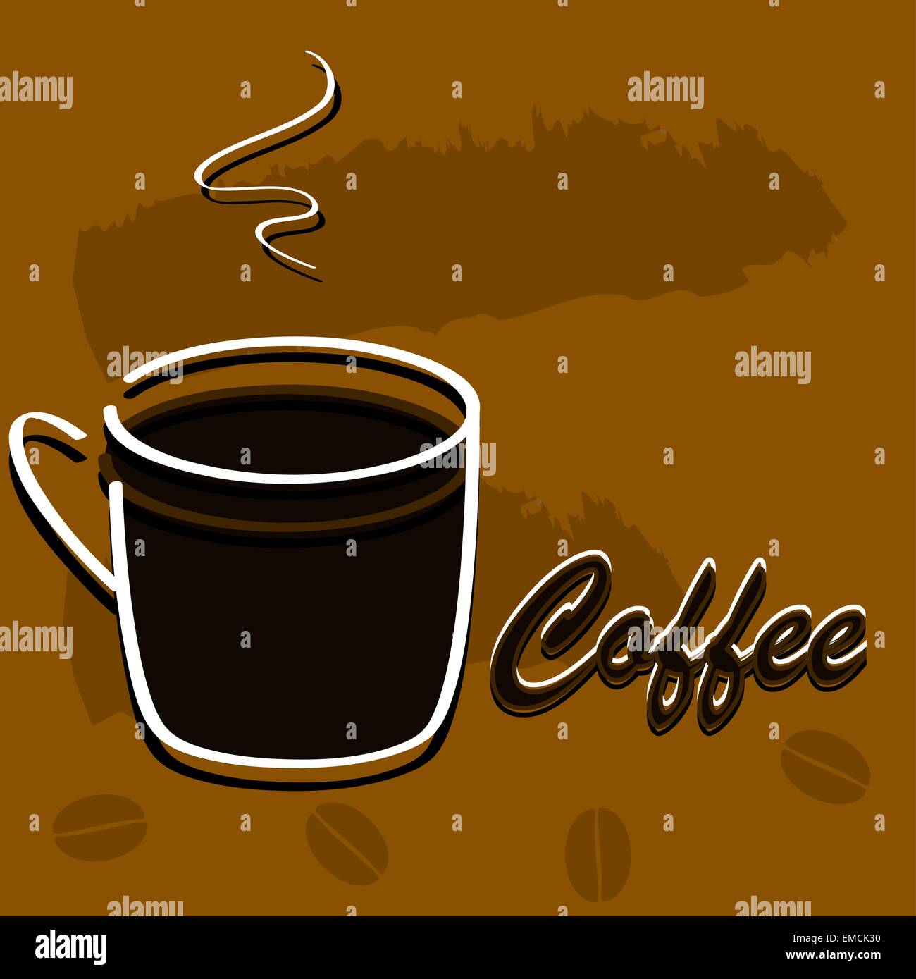 Coffee fancy Stock Vector Images - Alamy