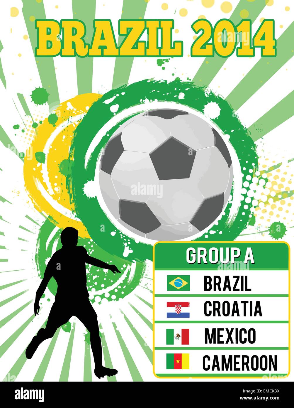 Football match background Stock Vector Images - Alamy