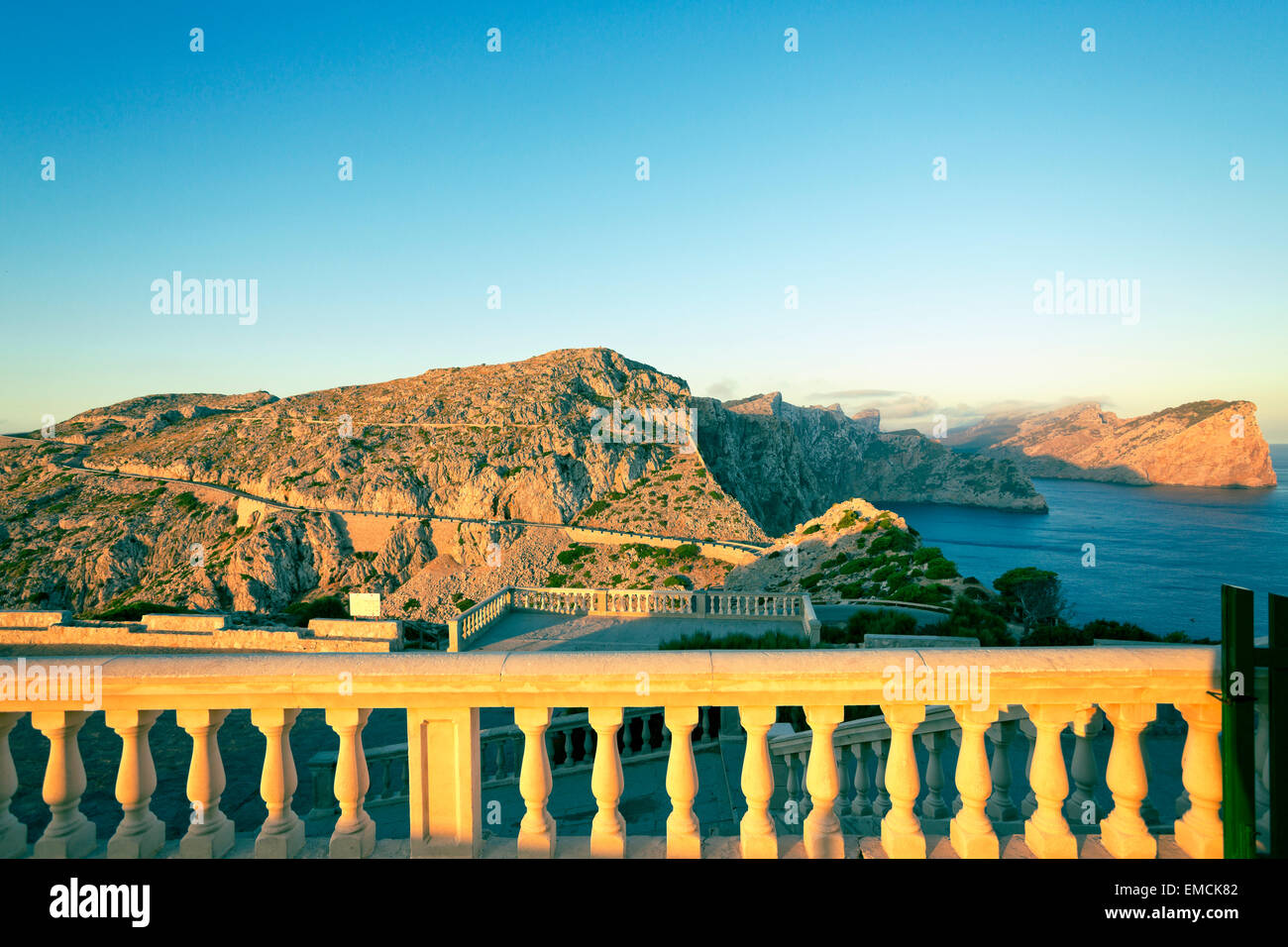 Majorca view from balcony hi-res stock photography and images - Alamy