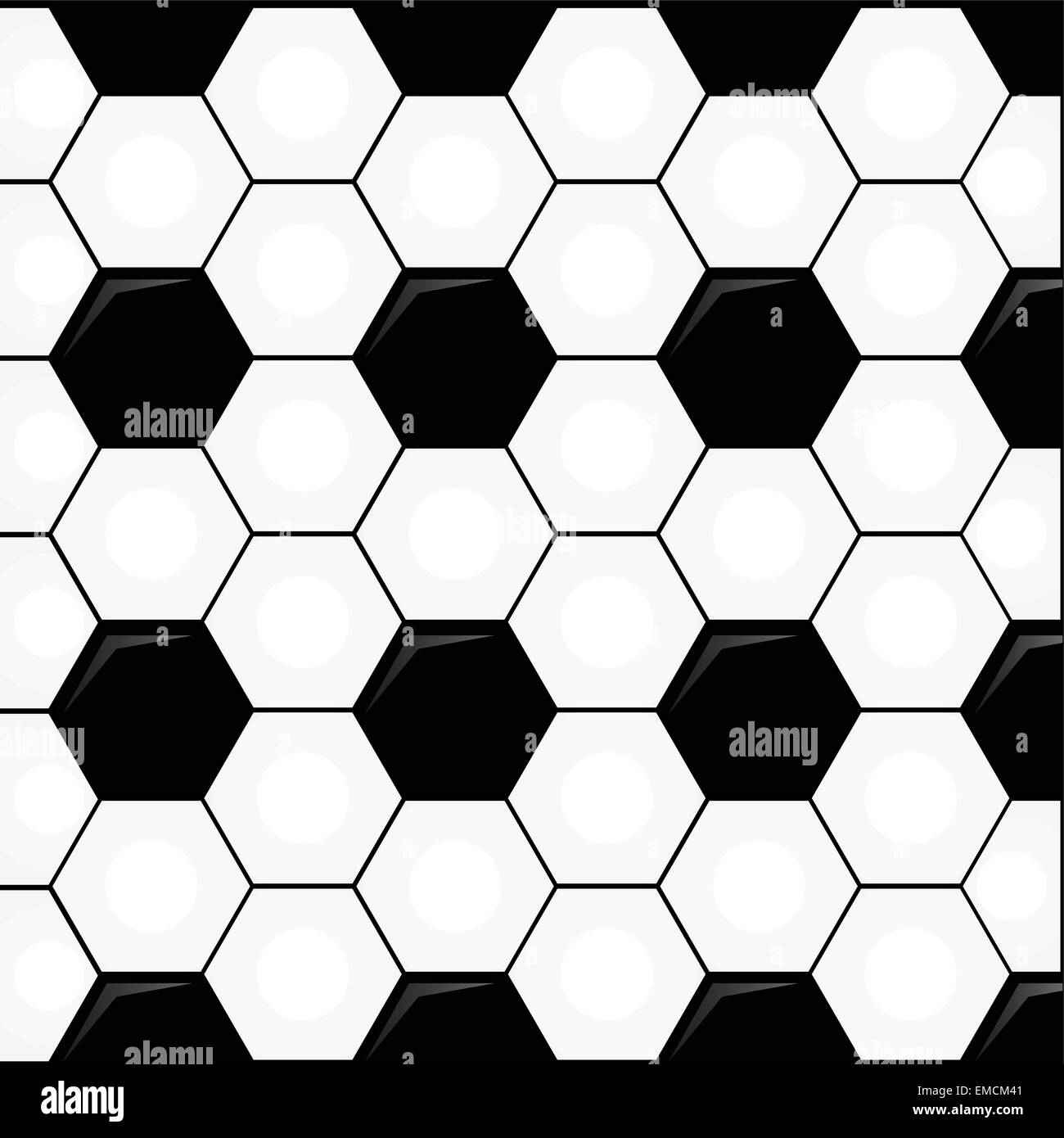 Soccer Ball Pattern Stock Vector Image & Art - Alamy