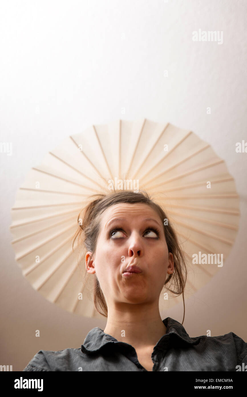 Lampshade hat hi-res stock photography and images - Alamy