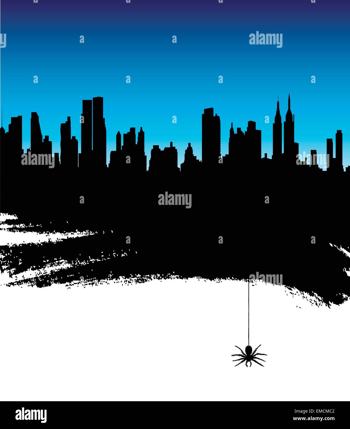 Old new york illustration Stock Vector Images - Alamy