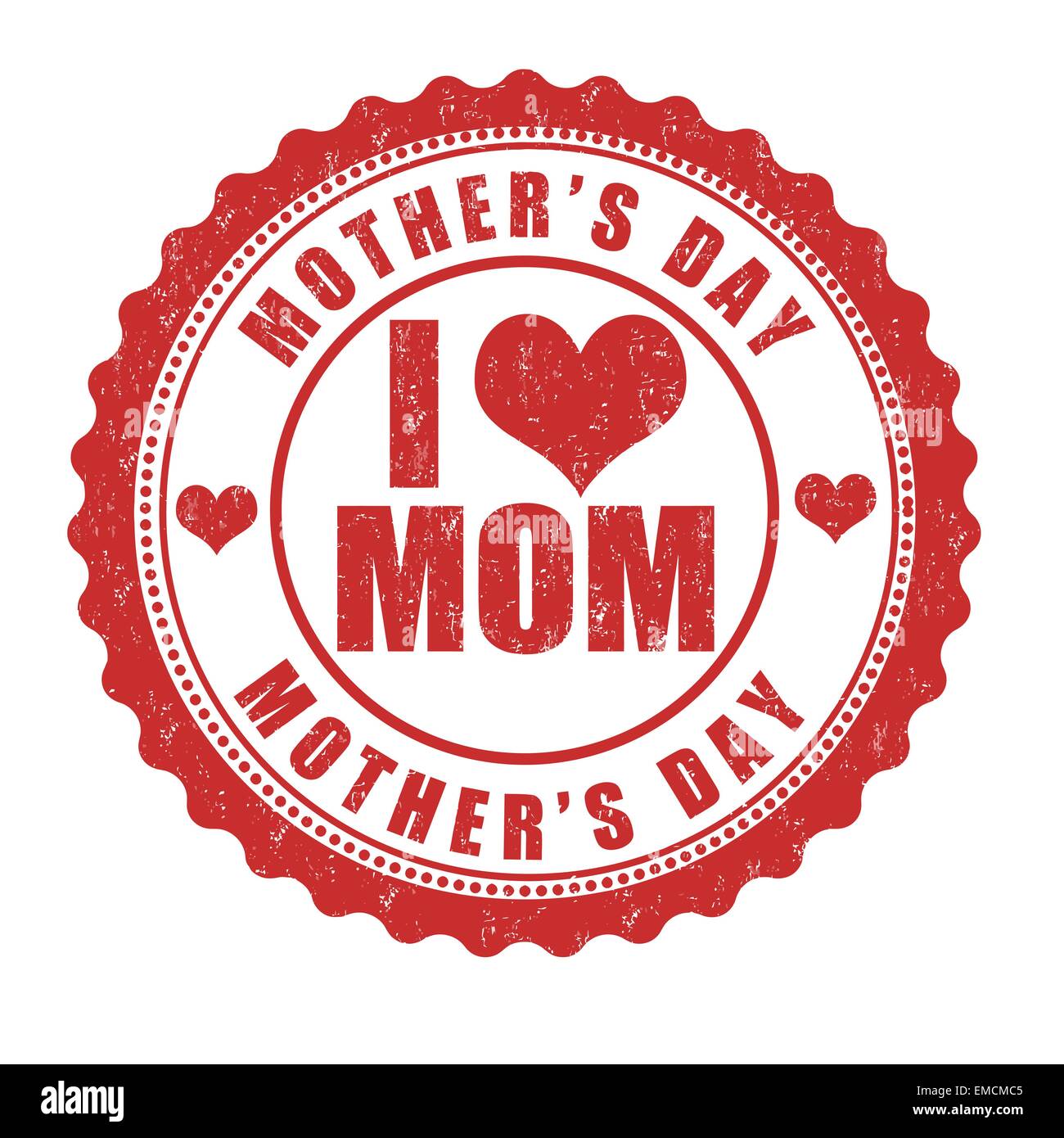 Mother's day stamp Stock Vector Image & Art - Alamy