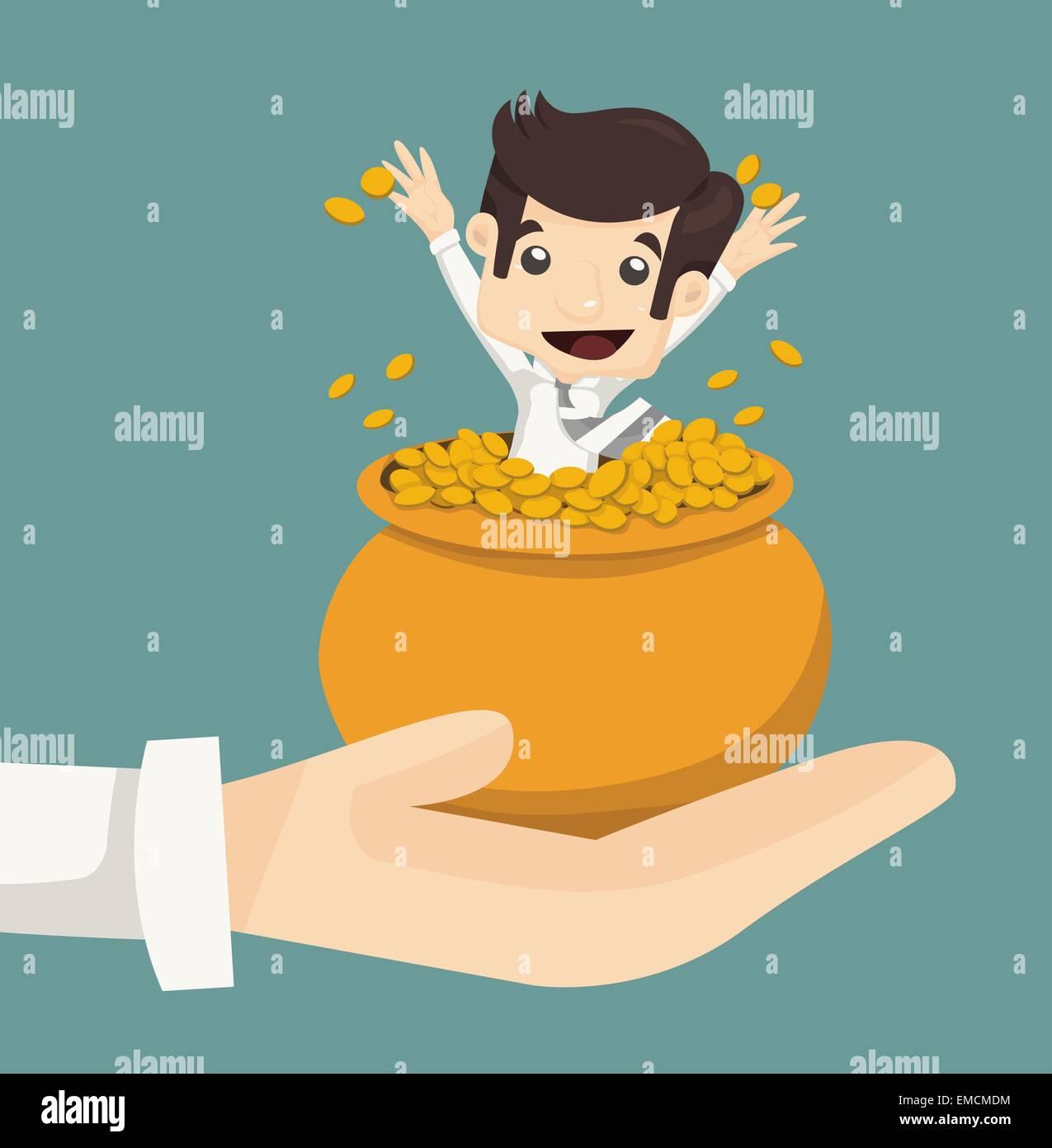 Wealth manager Stock Vector Images - Alamy