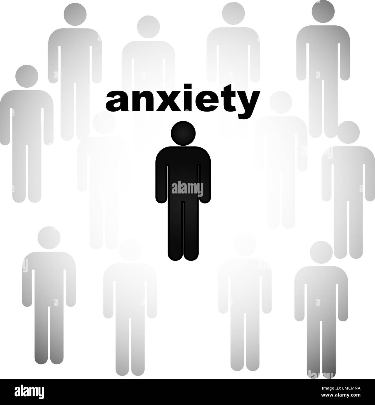 Rejection anxiety Stock Vector Images - Alamy