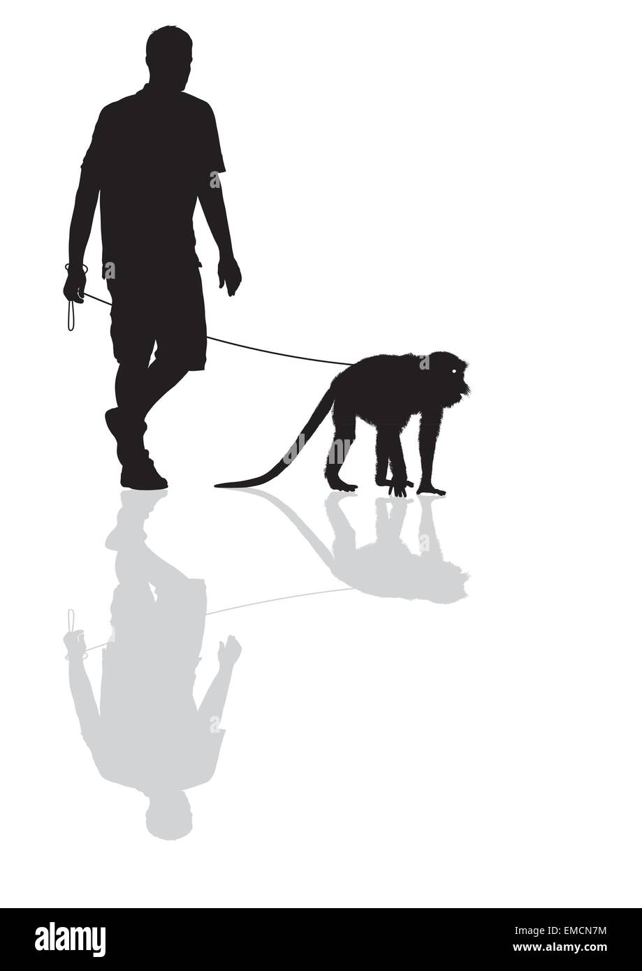 Monkey image art Cut Out Stock Images & Pictures - Alamy