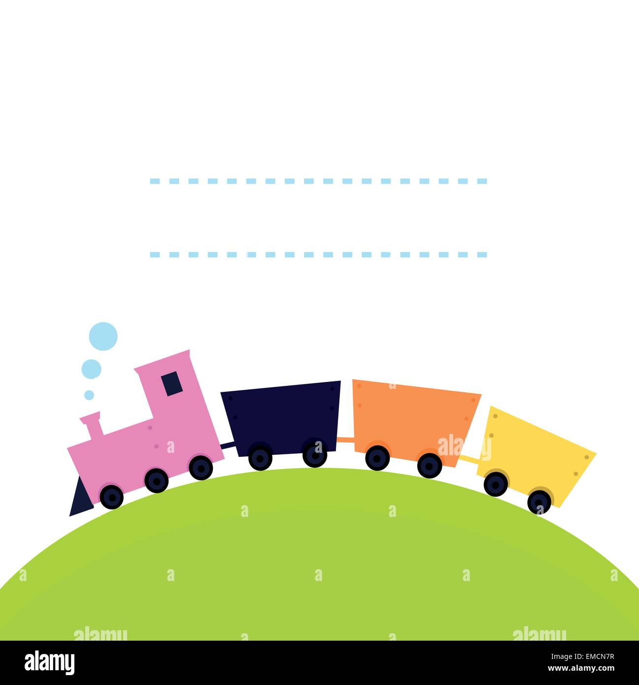 Cartoon Train High Resolution Stock Photography and Images - Alamy