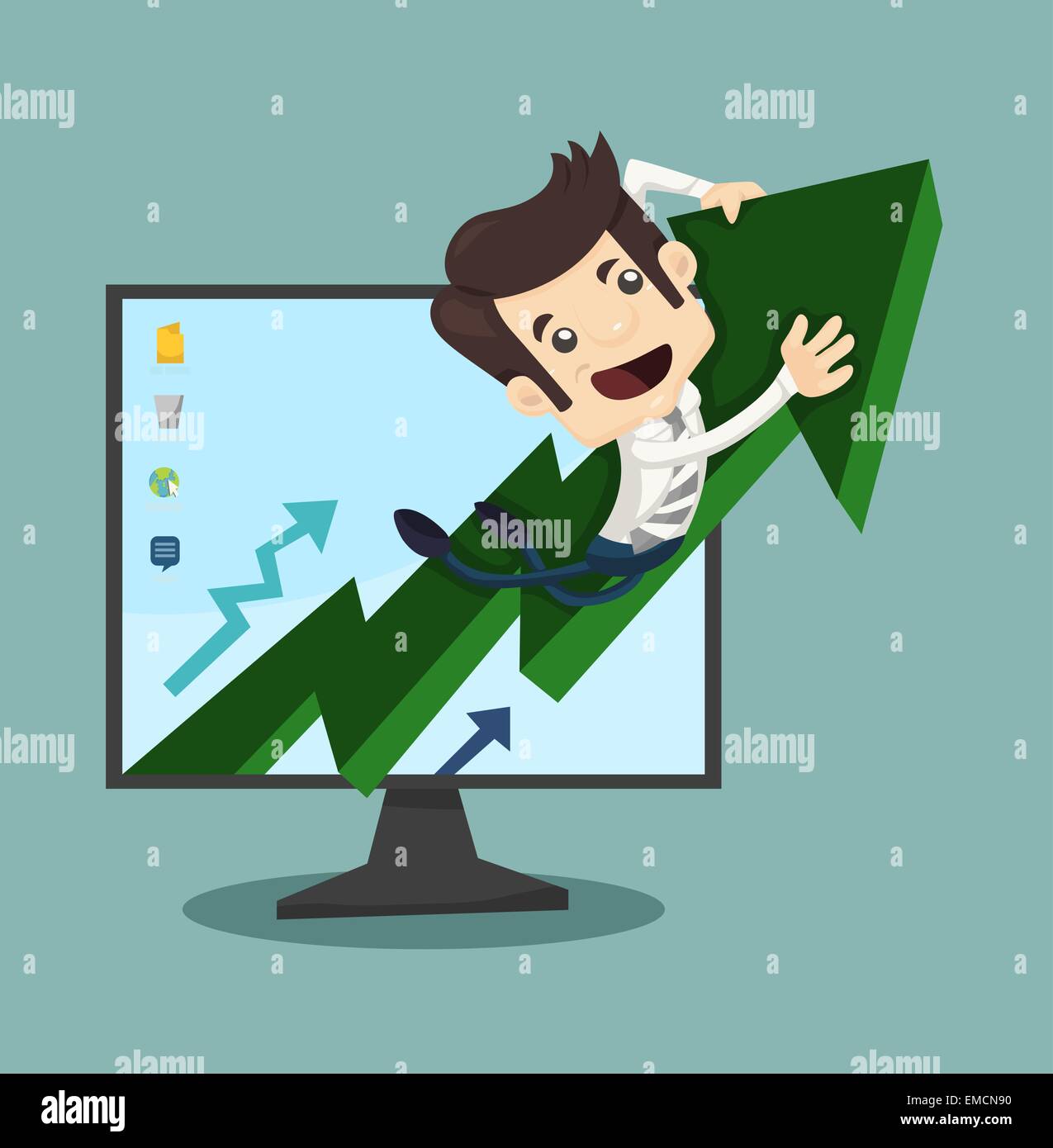 Growing Stock Vector Images - Alamy