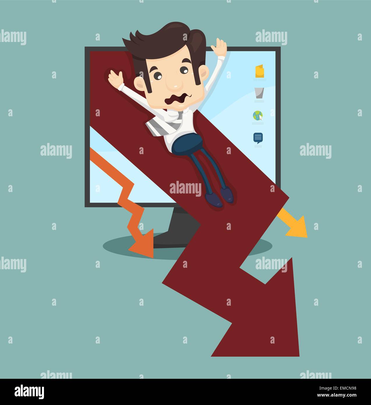 Rising opportunity Stock Vector Images - Alamy