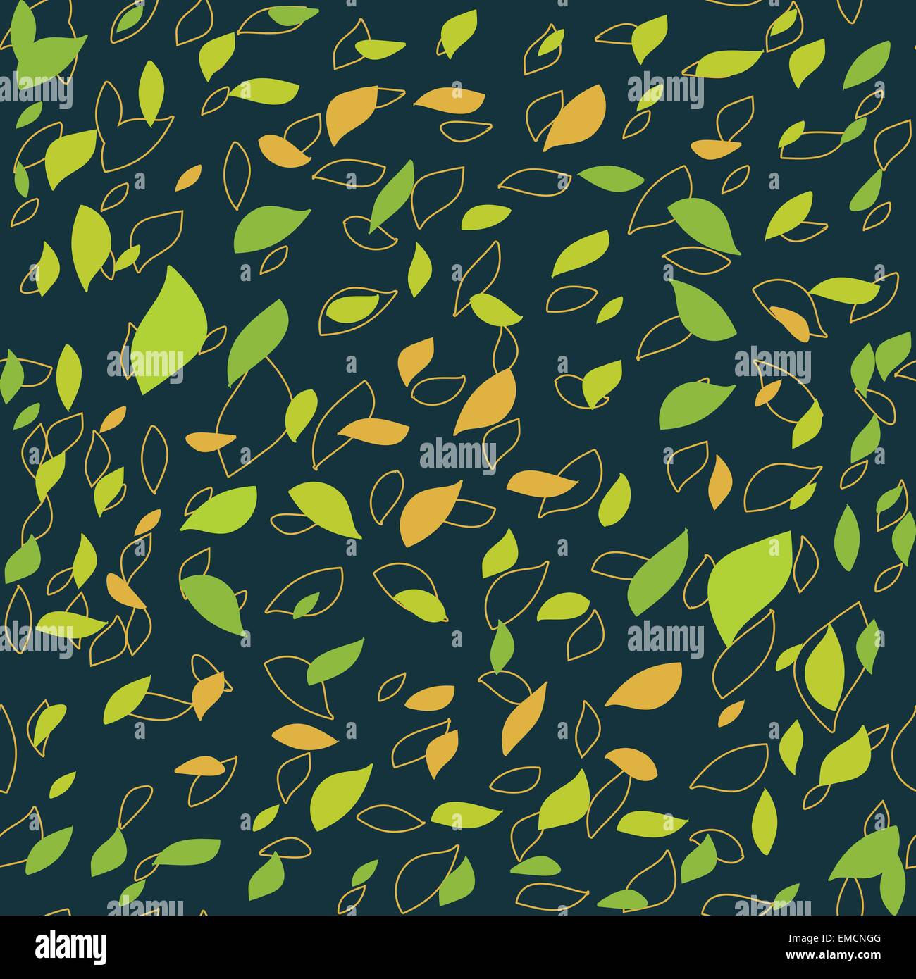 Warm colors seamless background with flowers Stock Vector Image & Art ...