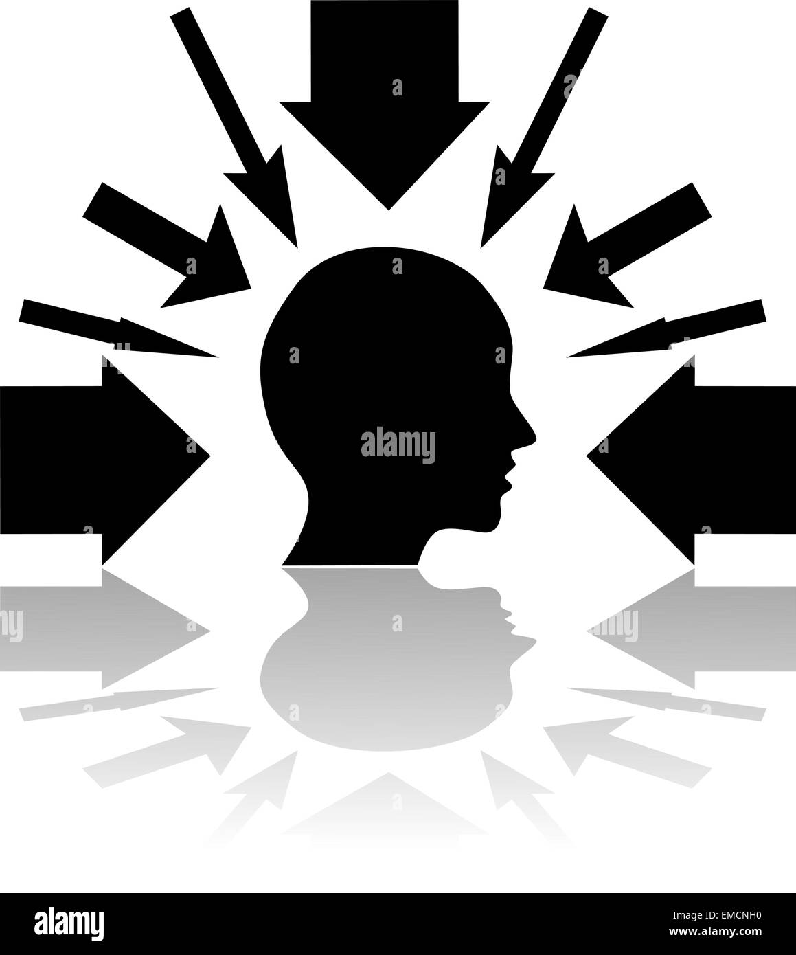 Performance pressure Stock Vector Images - Alamy