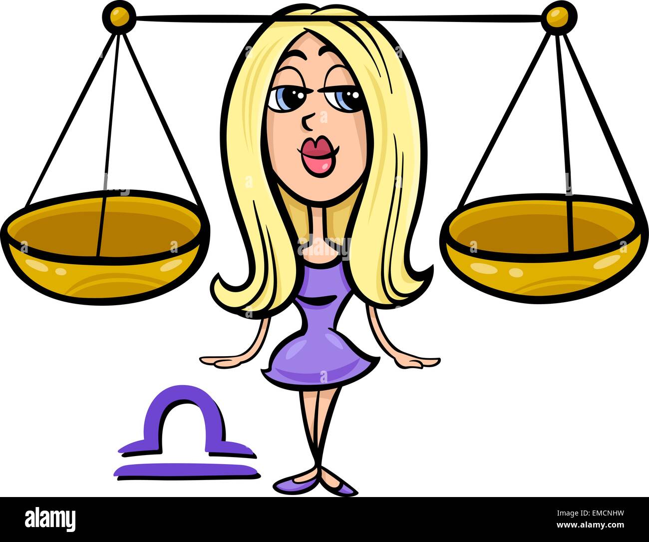 libra or the scales zodiac sign Stock Vector Image & Art - Alamy