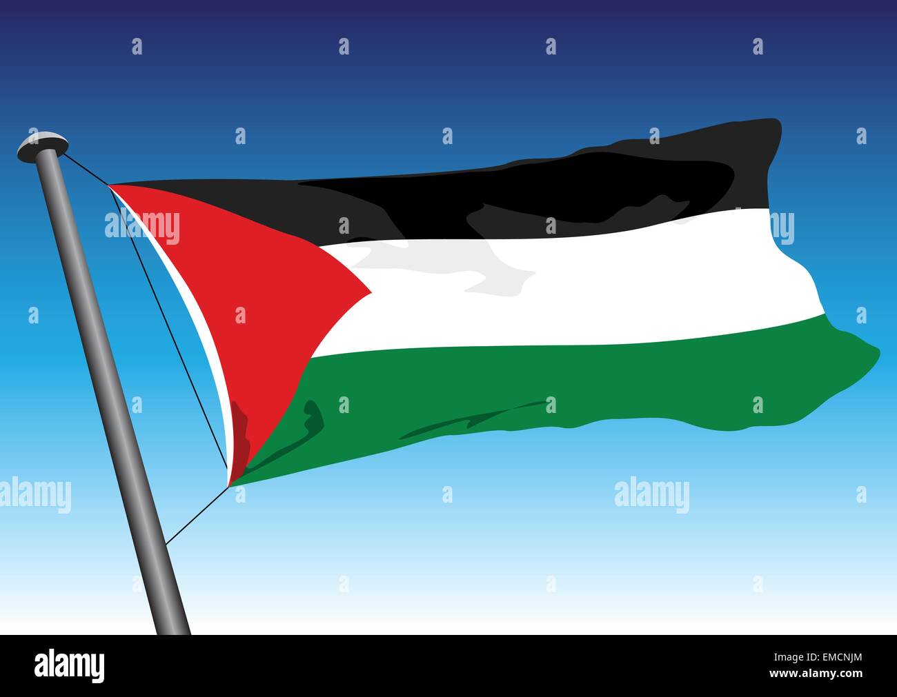 Flag of Palestine Stock Vector Image & Art - Alamy