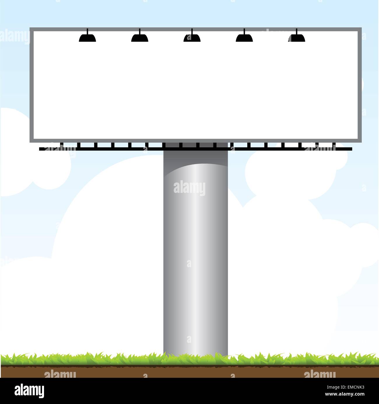 Exterior billboard banner Stock Vector Images - Alamy