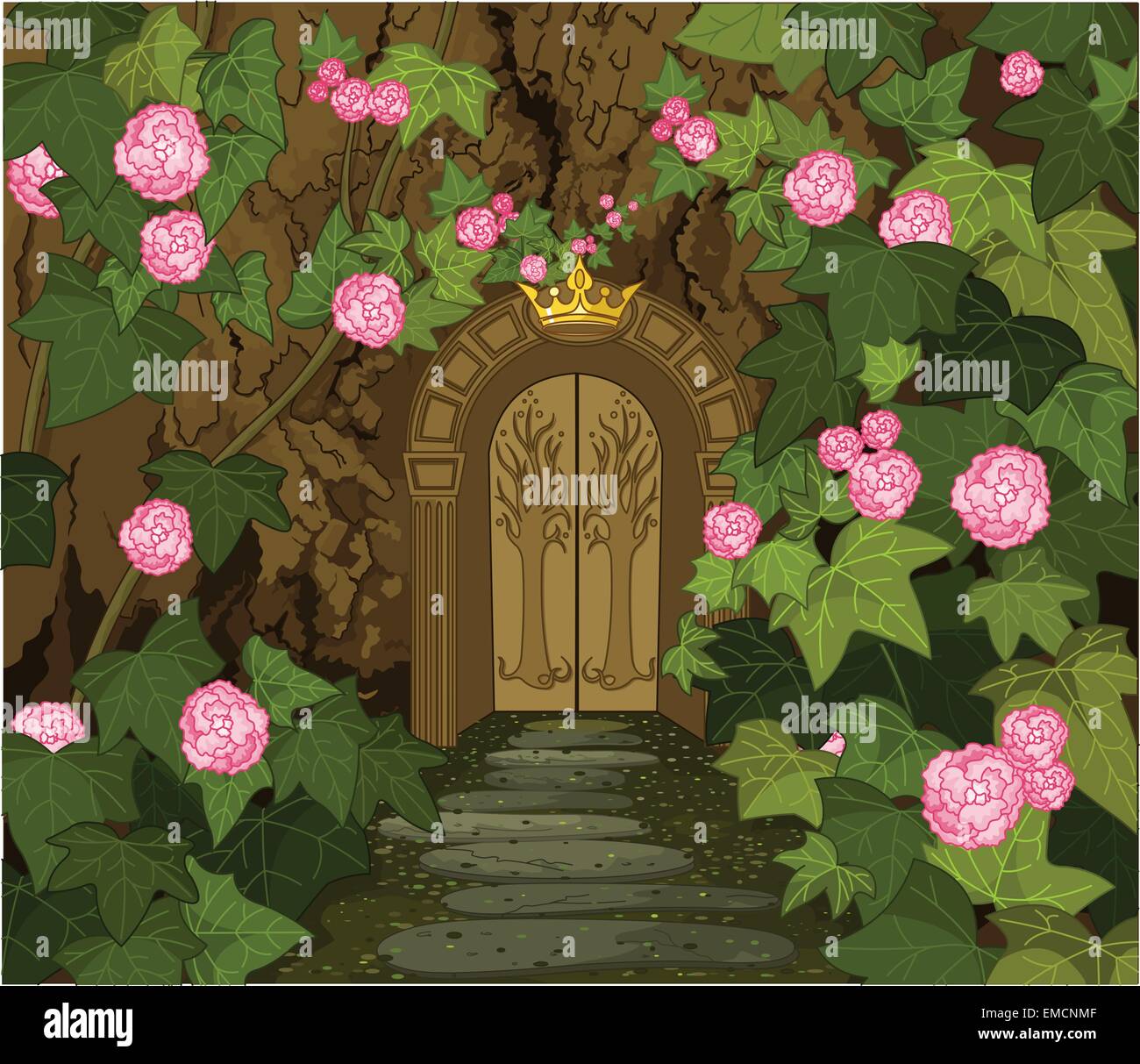 Tree and storytelling Stock Vector Images - Alamy