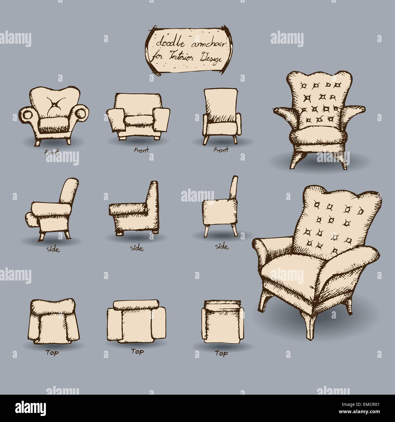 Messy doodle Stock Vector Images - Alamy