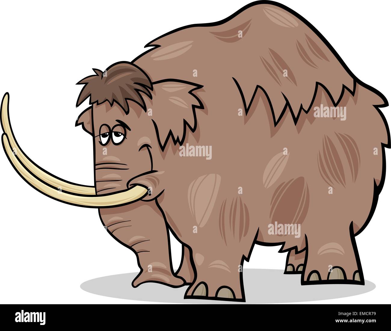 Mammoth tusk Stock Vector Images - Alamy