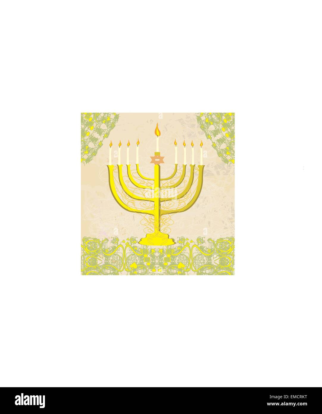 Happy hanukkah menorah seasonal hi-res stock photography and images - Alamy