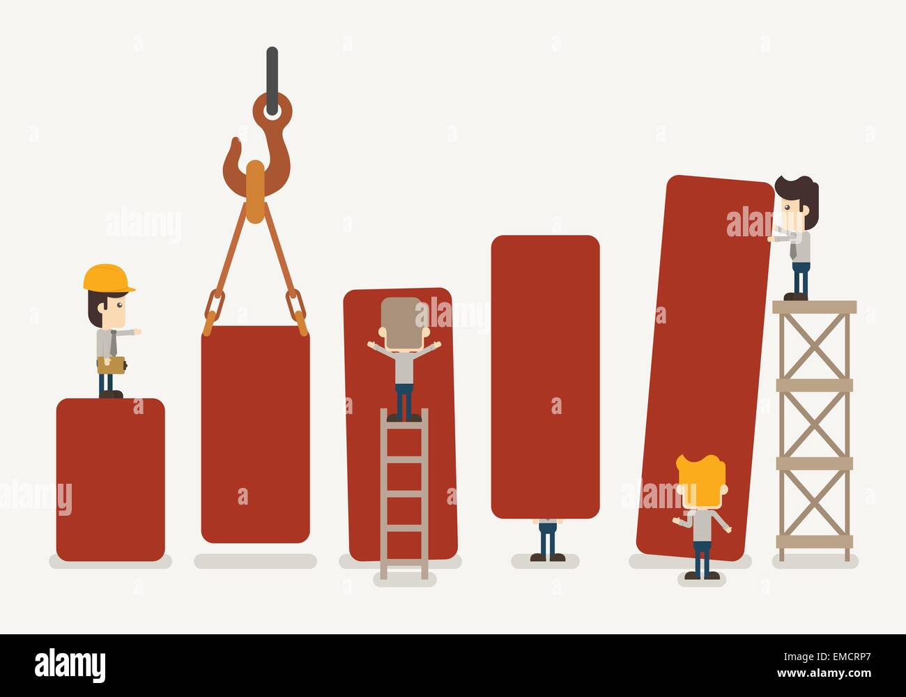 Analysis graph showing data Stock Vector Images - Alamy