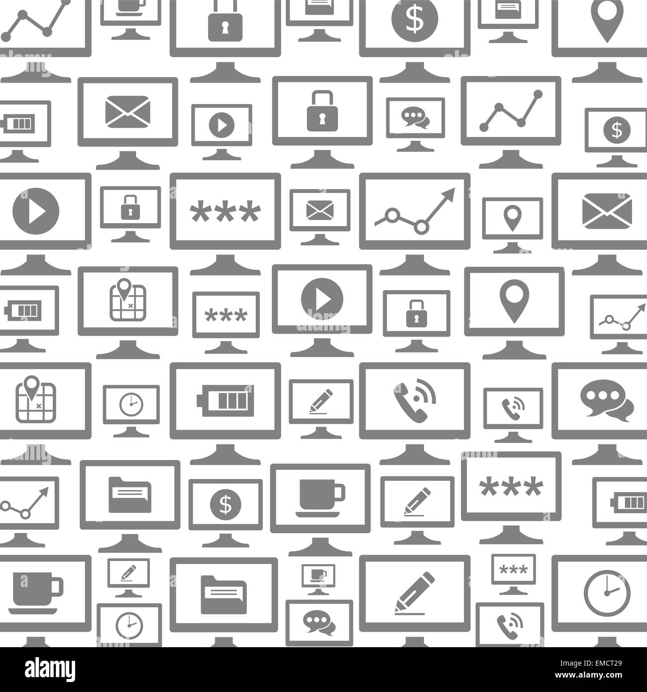 Background the computer5 Stock Vector Image & Art - Alamy