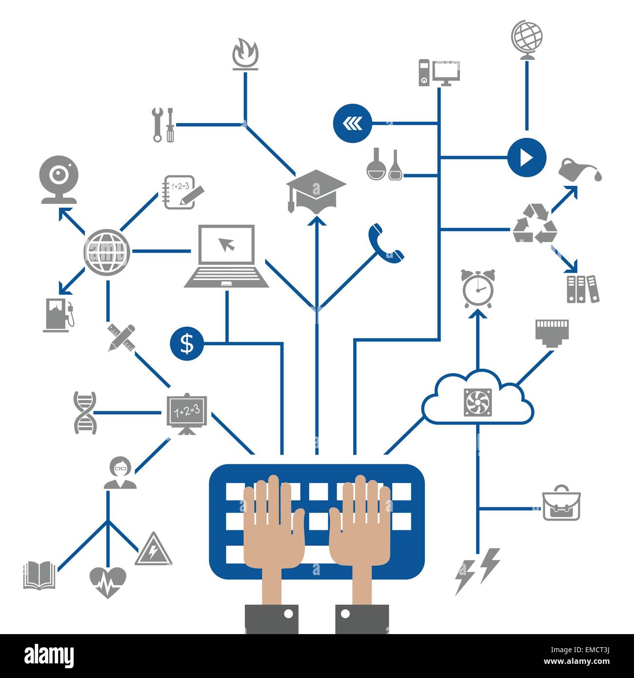 Network objects hi-res stock photography and images - Alamy