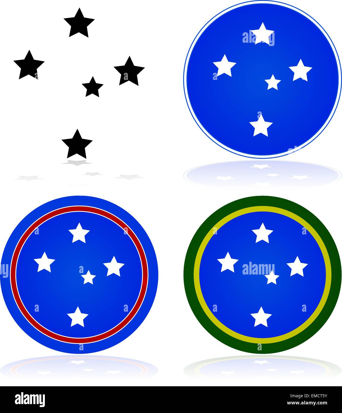 The southern cross Cut Out Stock Images & Pictures - Alamy