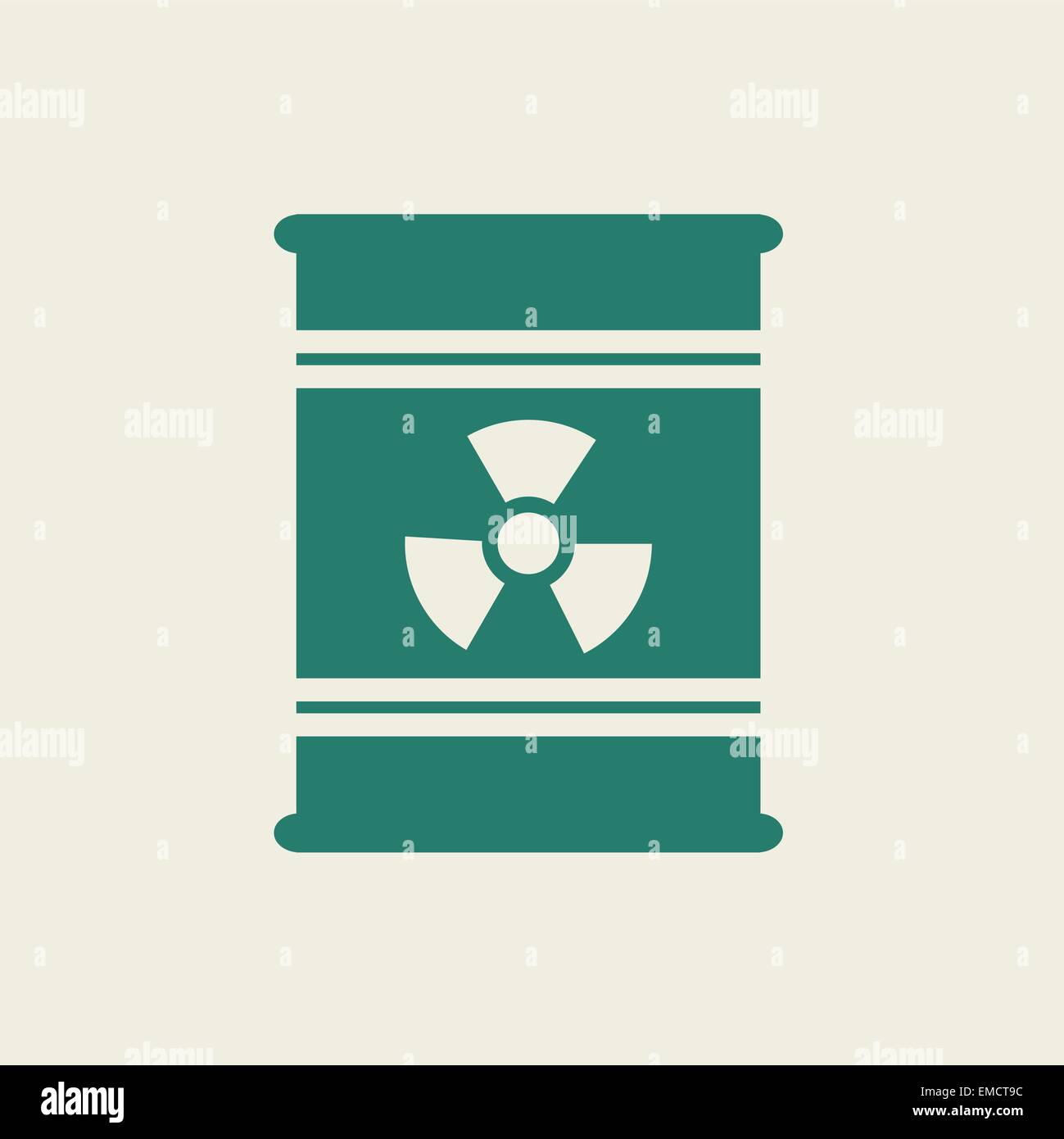 Biohazard icon symbol flat Stock Vector Images - Alamy