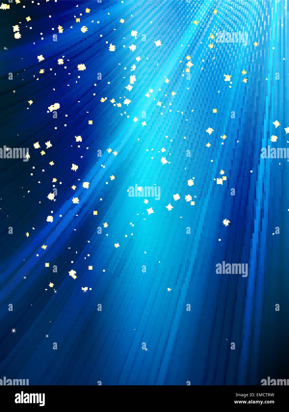 Holiday festive blue background Stock Vector Images - Alamy