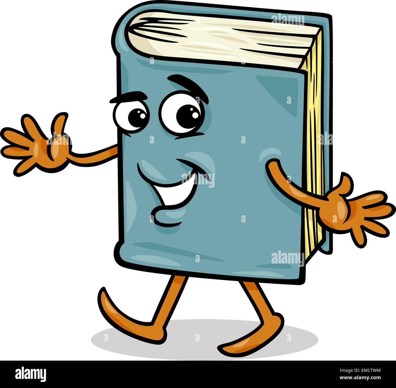 book character cartoon illustration Stock Vector Image & Art - Alamy